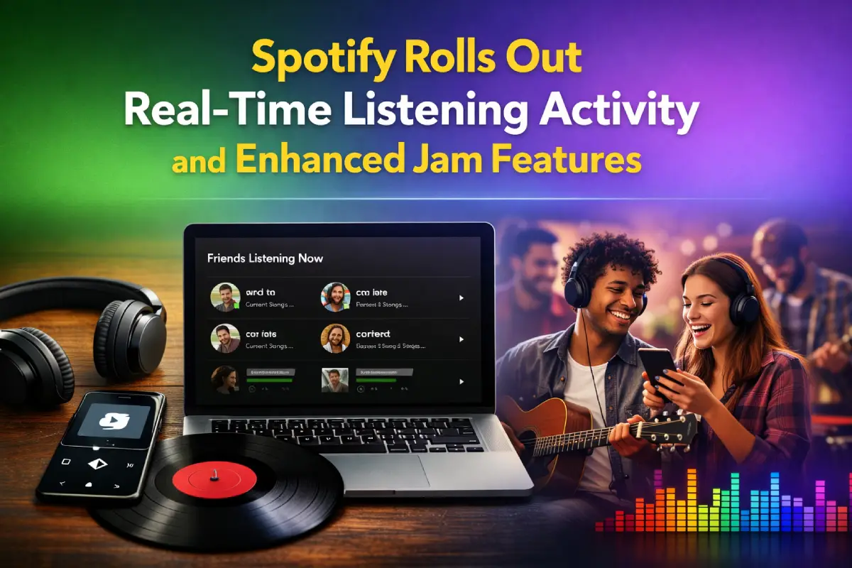 Spotify Rolls Out Real-Time Listening Activity and Enhanced Jam ...